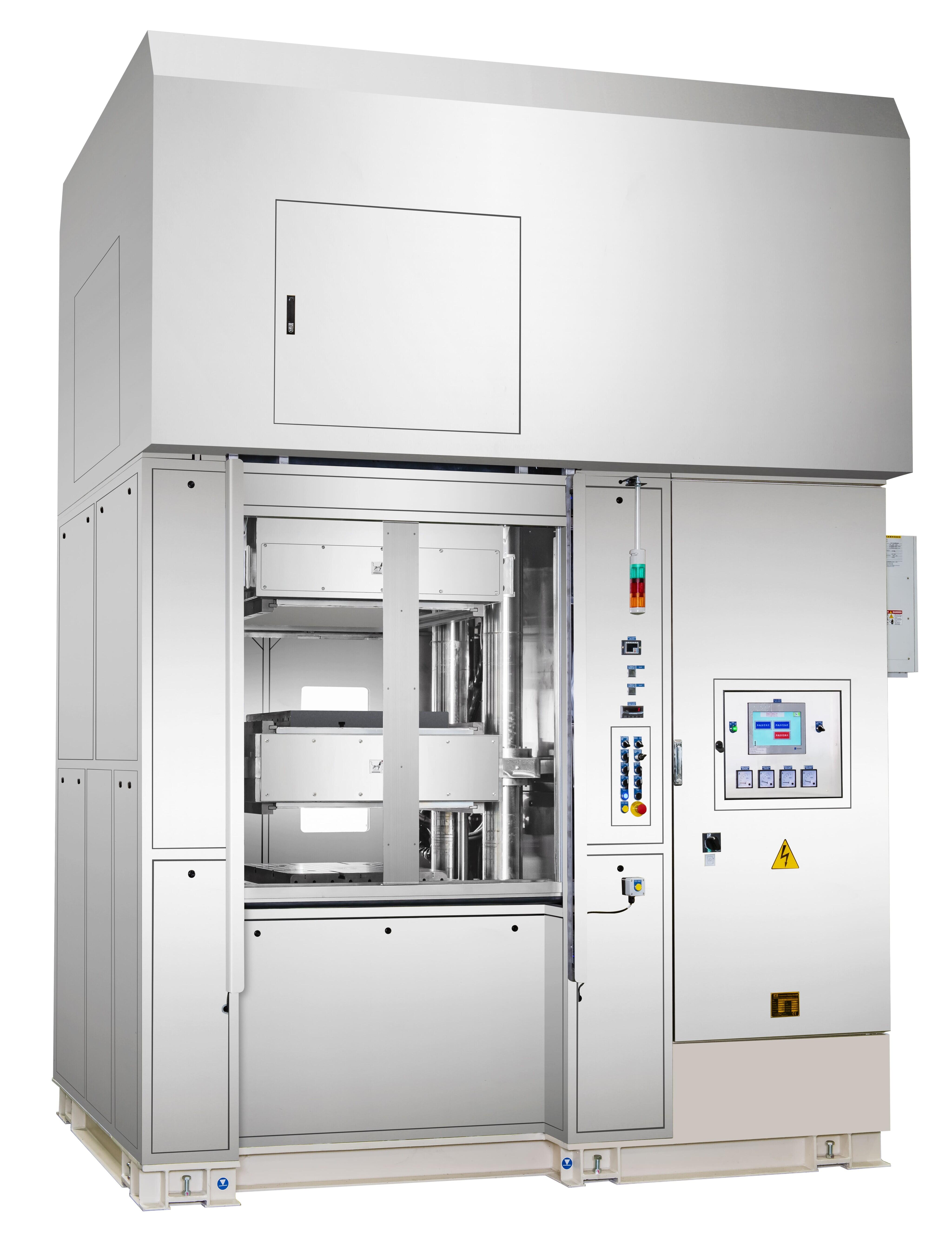 VACUUM TYPE RUBBER COMPRESSION MOLDING MACHINE(COLUMN TYPE)(MIDDLE ...